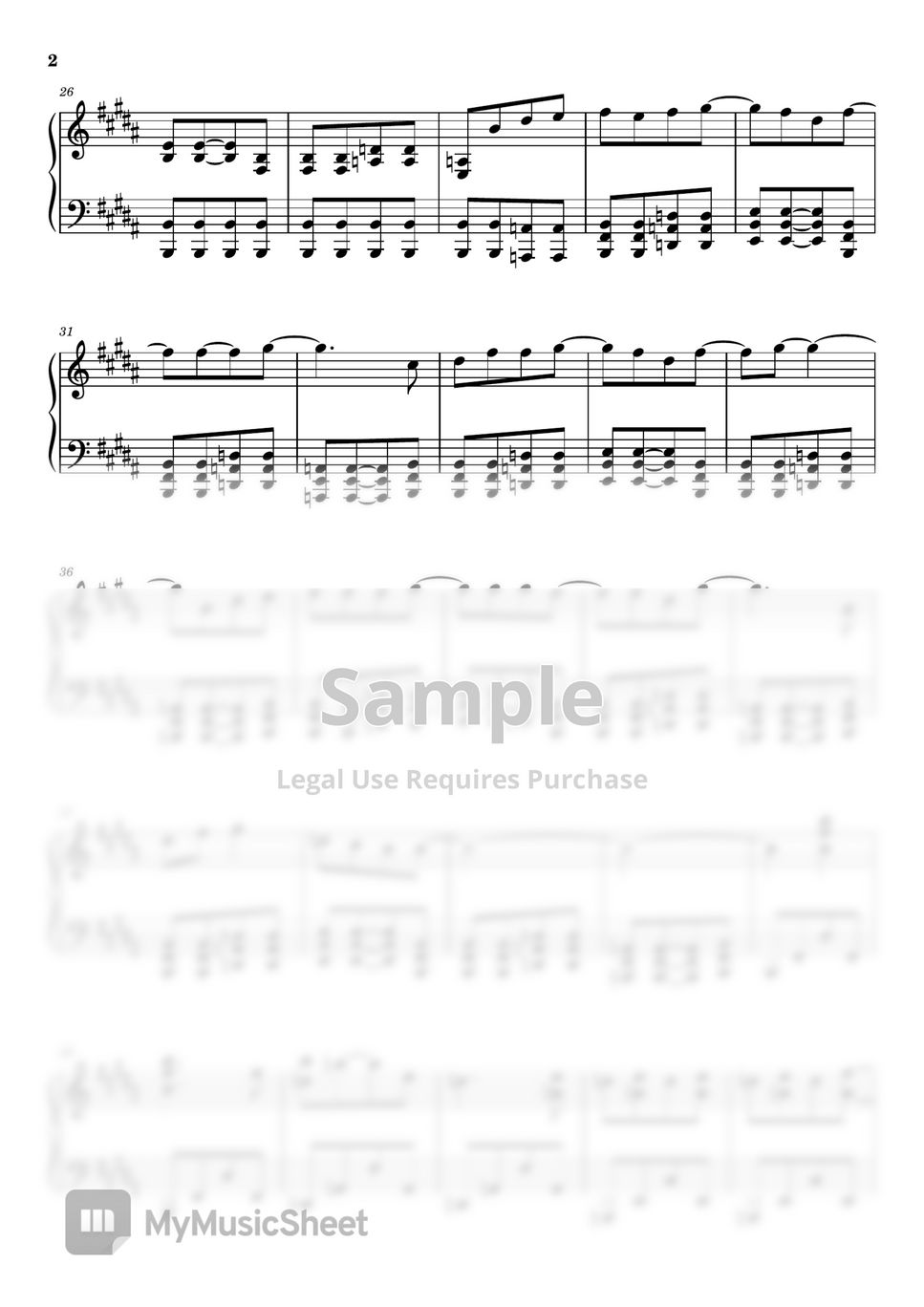 Sheryl Crow - Real Gone (From Cars) 악보 by Piano Go Life