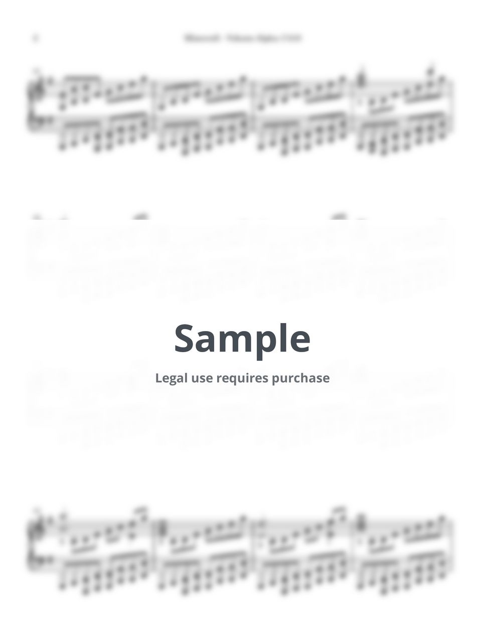 C418 - Moog City - Minecraft Volume Alpha Sheets by Trikey Piano