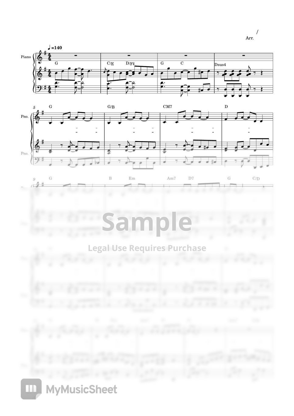 유상렬 - 나의 가장 낮은 마음 (G key) Nuty by 생명의건반