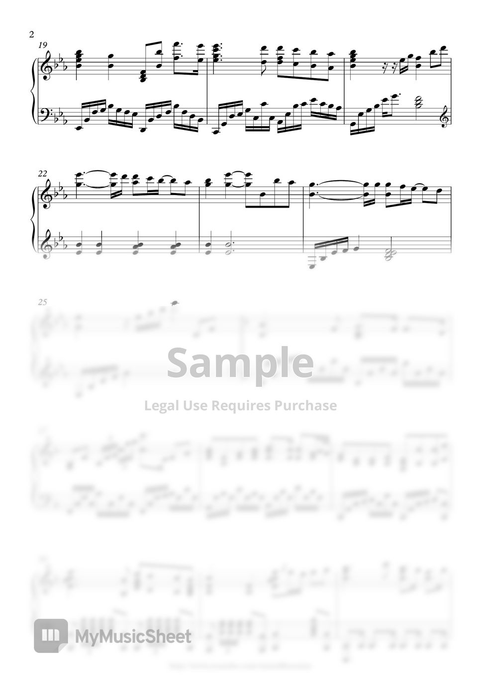 Josh Groban - You Raise Me Up 악보 by Riyandi Kusuma