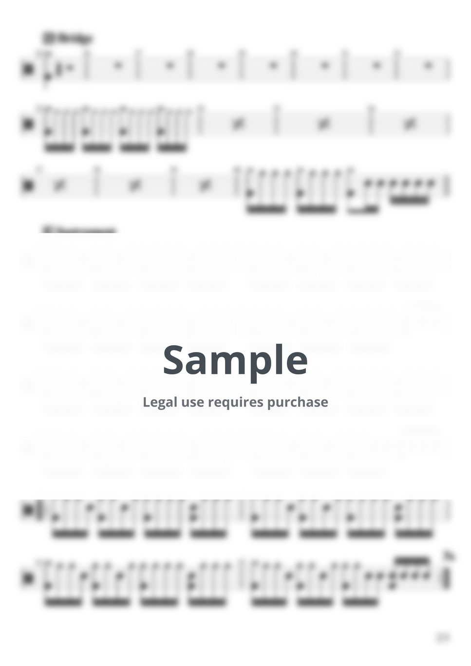 Coldplay - Every Teardrop Is a Waterfall Sheets by LeslieDrum