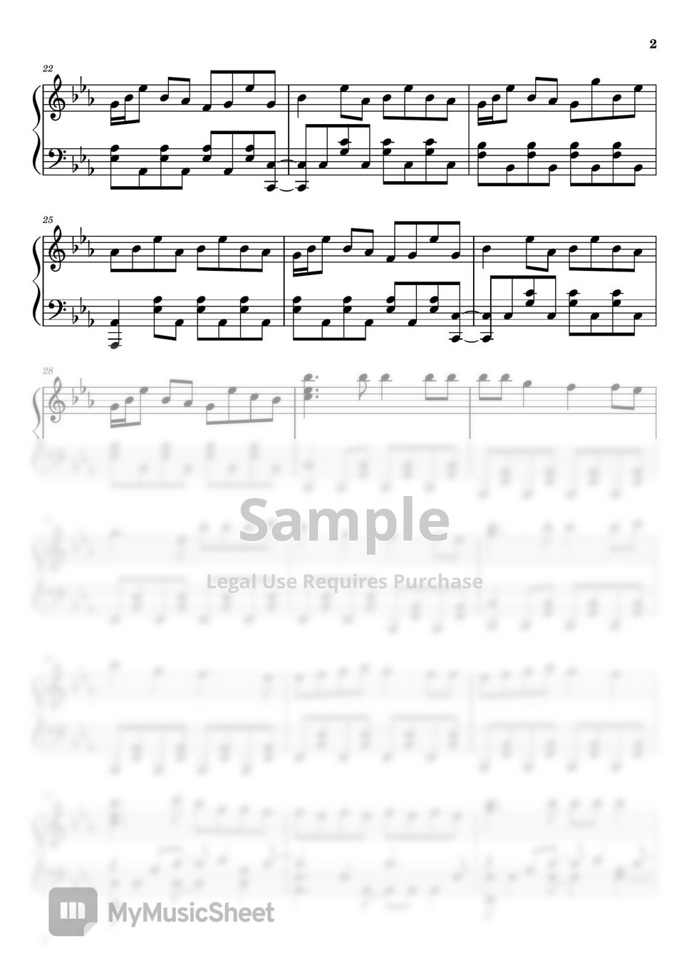 RADWIMPS - Dream Lantern/Yumetourou (Your Name./Kimi no Na wa. OST) Partitura by PZM