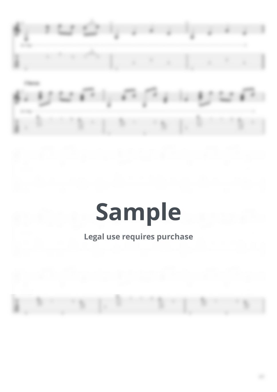 One Direction - Night Changes[Easy Guitar Fingerstyle For Beginner] 악보 ...