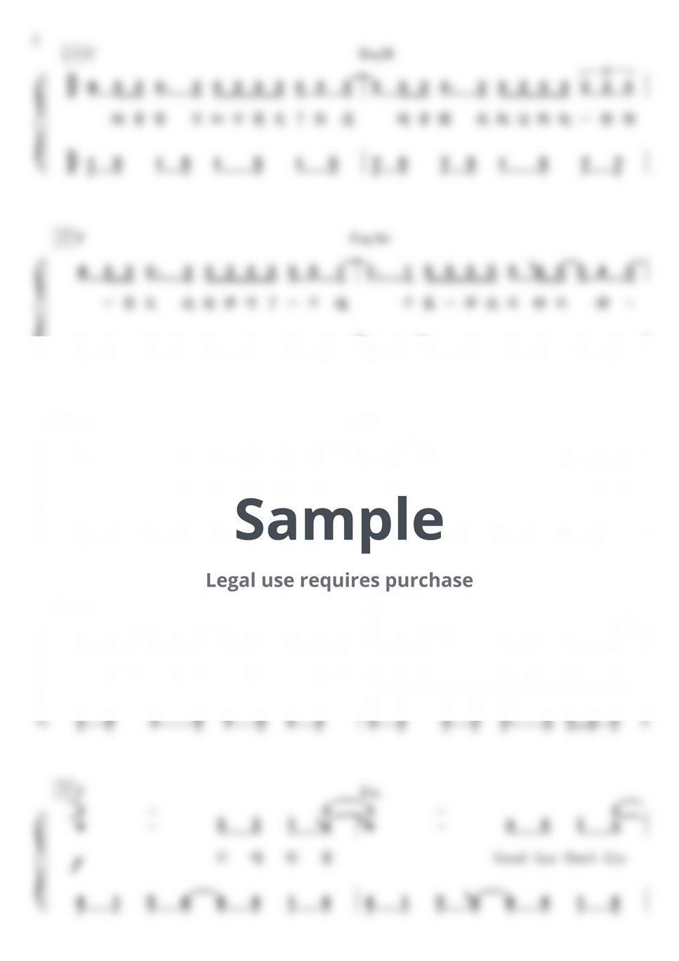 周杰倫 Jay Chou - 愛情廢柴 Failure at love (簡譜版) Sheet Music by LouisLiao