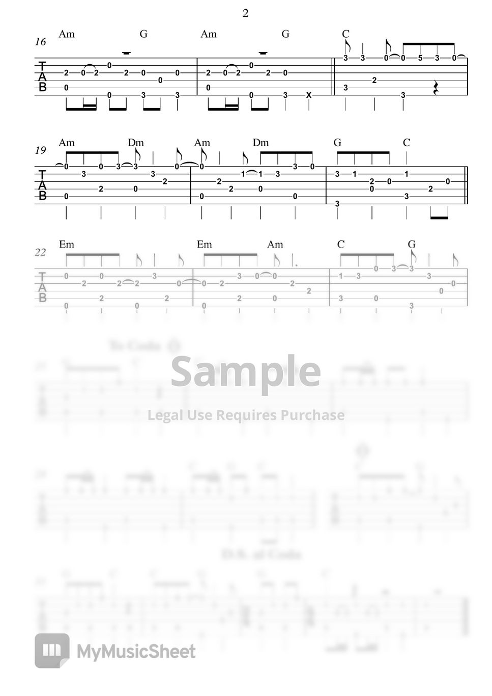 (Teresa Teng) - 路边野花不要采 Lu Bian De Yehua Bu Yao Cai - Fingerstyle ...