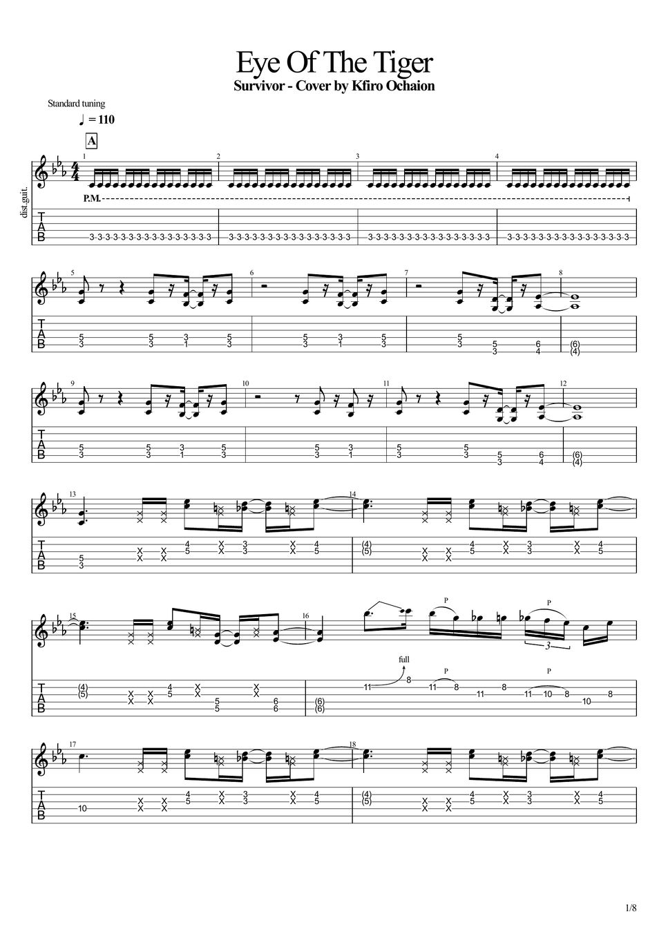 Survivor- Eye Of The Tiger