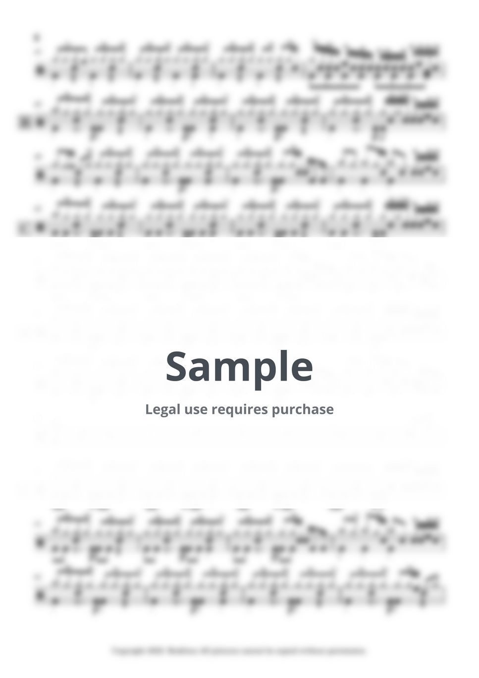 The 1975 - Chocolate Sheet Music by 락훈Rockhun