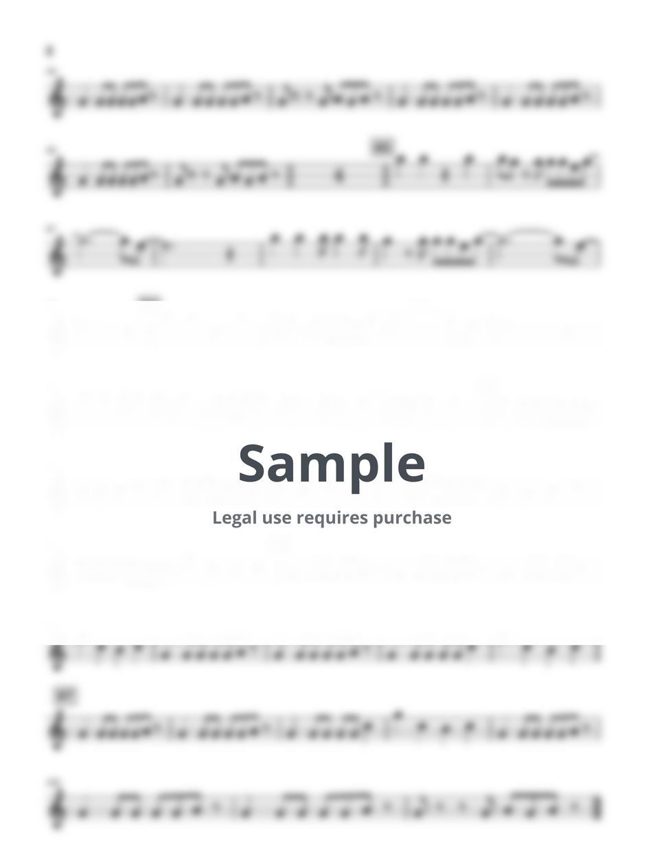 ROSÉ & Bruno Mars - APT. (아파트 /Eb.Bb Key/附伴奏連結(With Karaoke Links)/含簡譜) Sheet Music by X Music