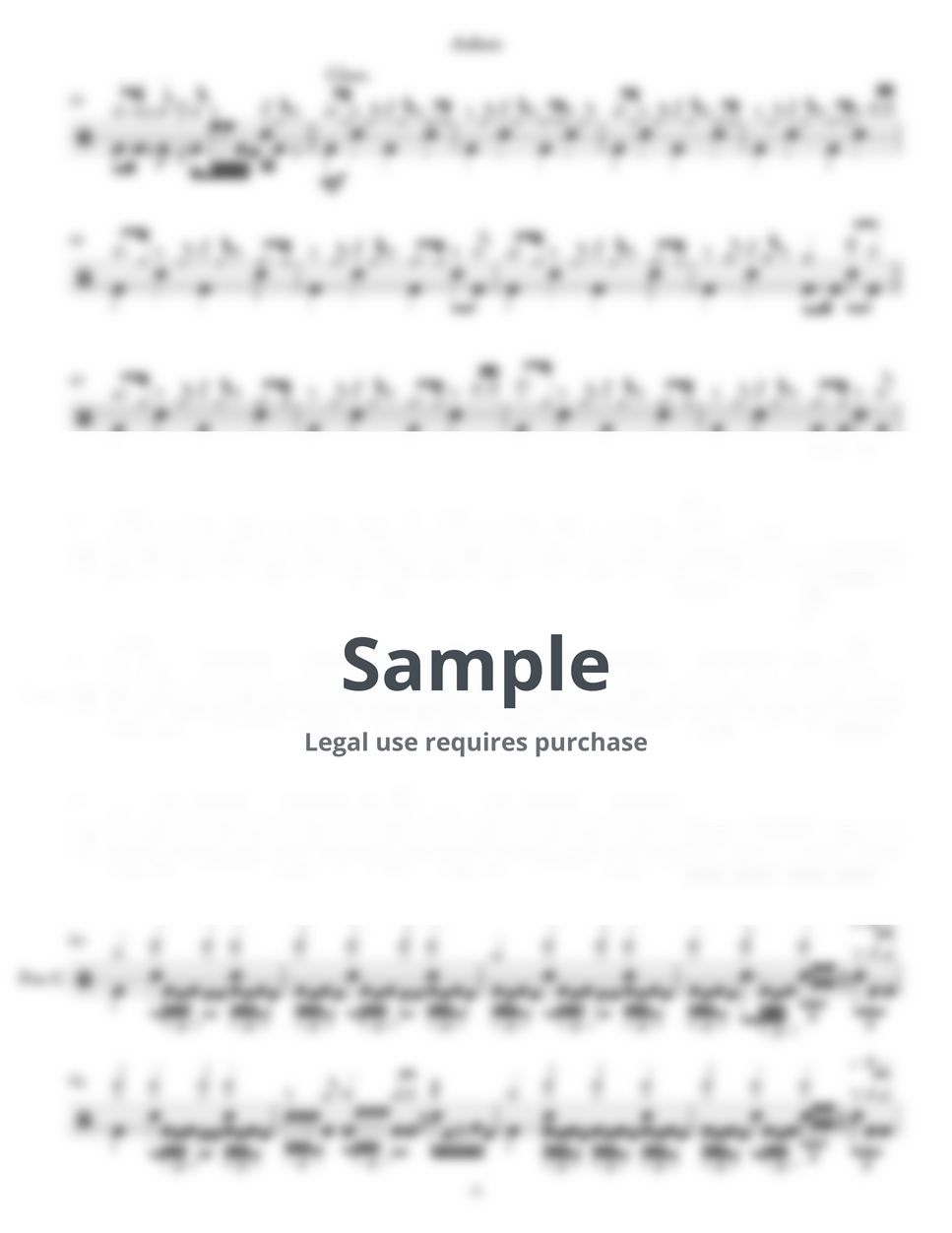 Katatonia - Ashen Sheets by Jaslow Drum Sheets