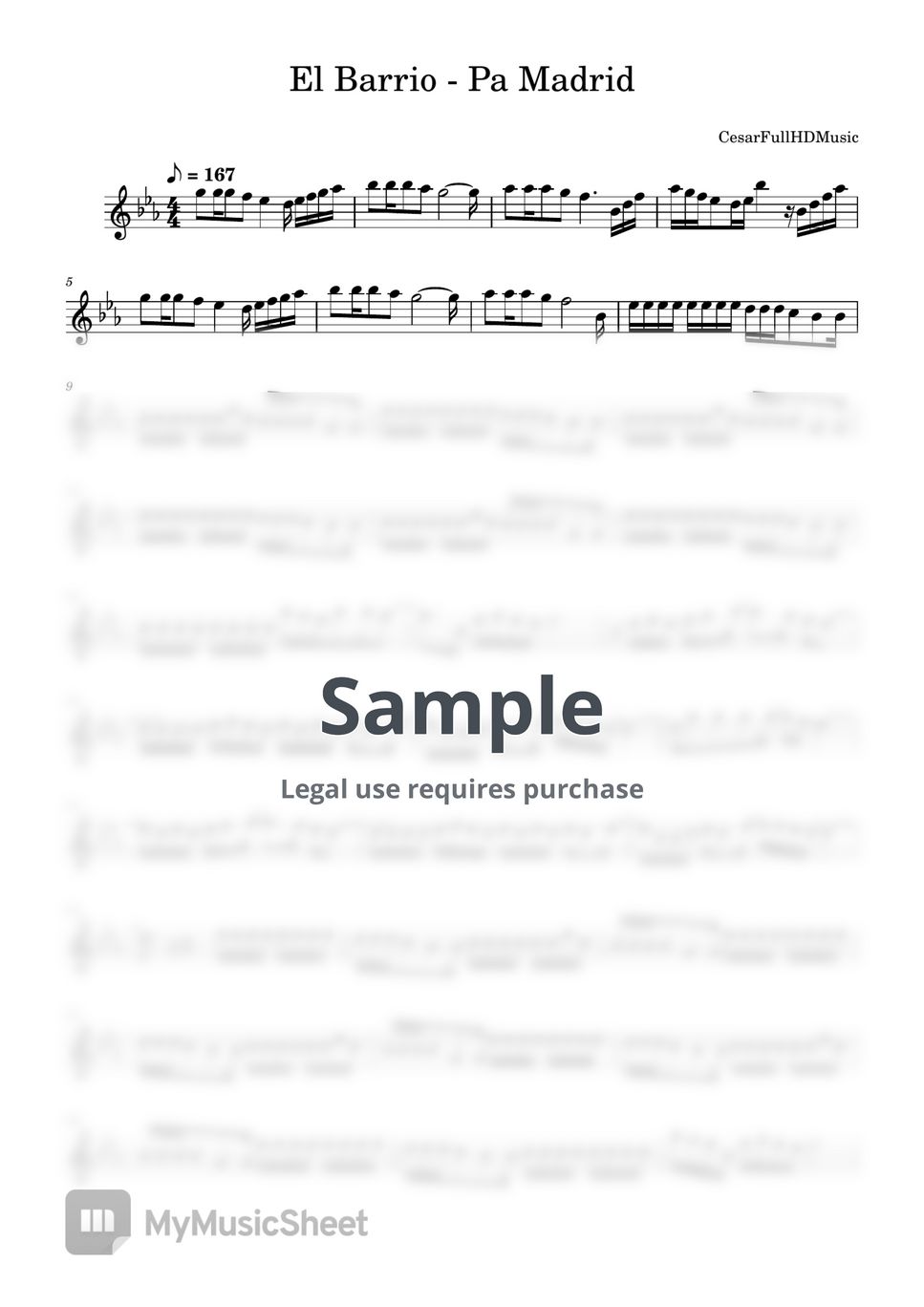 El Barrio - Pa Madrid Sheets