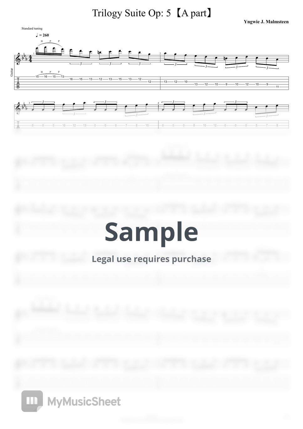 Yngwie Malmsteen - Trilogy Suite Op: 5 - Yngwie Malmsteen Intro 0:15~0: ...