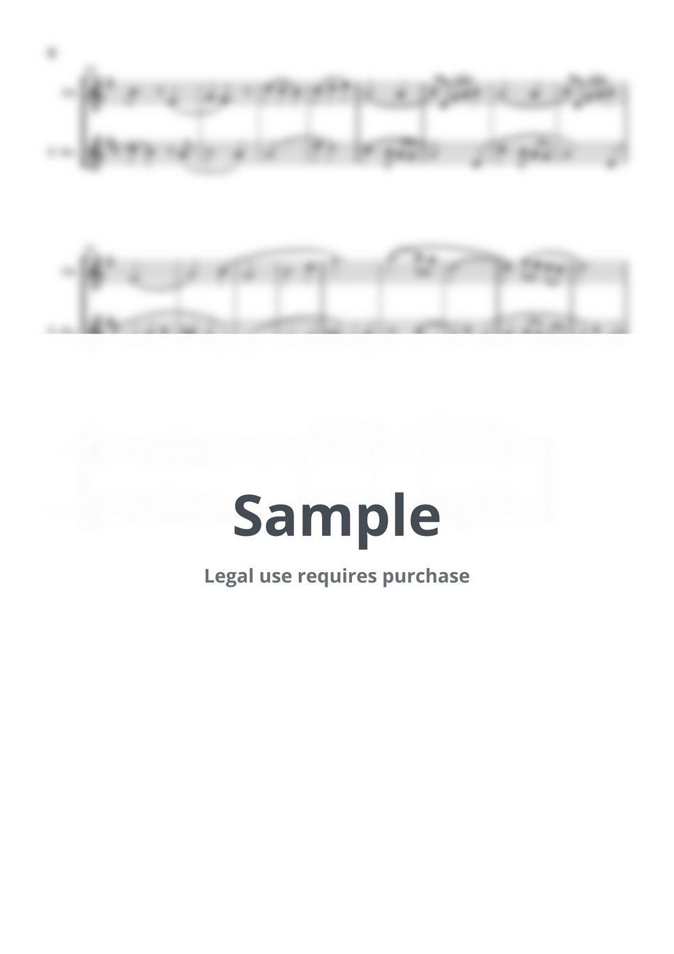 Henry Mancini - [Double Reed Duo] Moon River [Ob & E.Hr] Sheet Music by ...