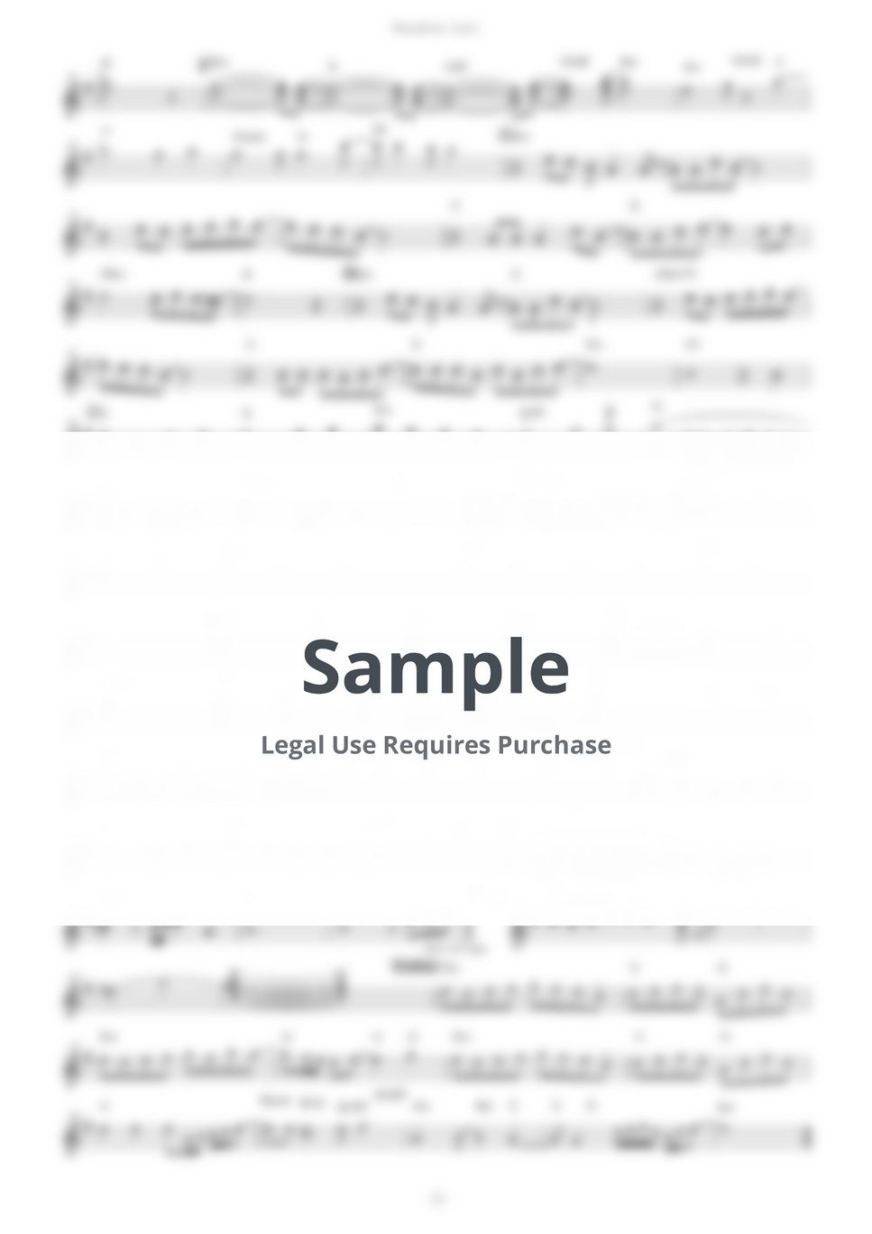 Minori Chihara - Paradise Lost (Ga-Rei-Zero / in C) Sheets by muta-sax