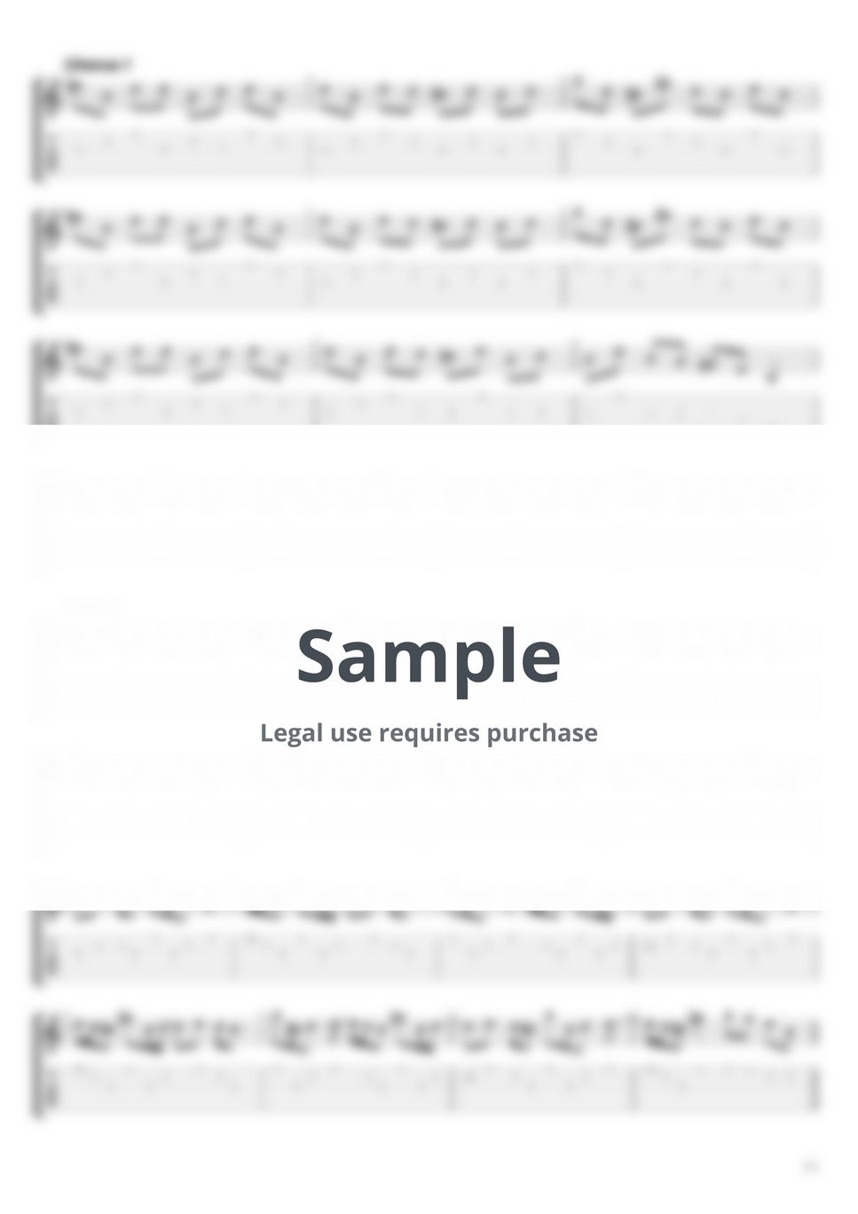 Radiohead - Let Down Sheet Music by Nikola Gugoski