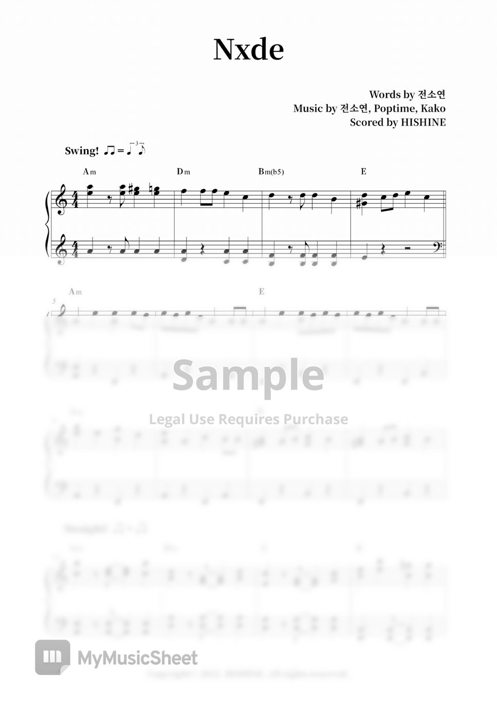 (G)I-DLE - Nxde Sheets by HISHINE