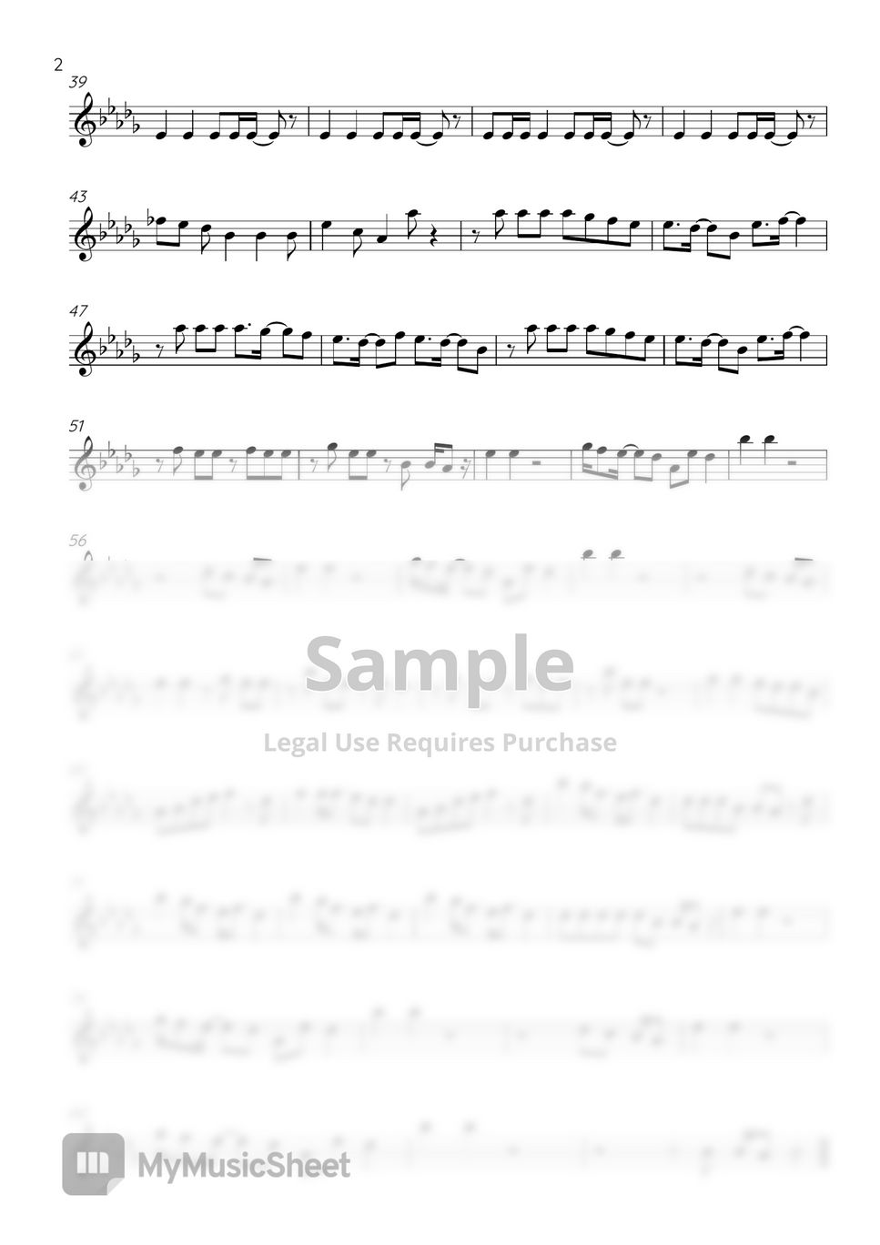 JEON SOMI - FAST FORWARD Sheet Music by JL