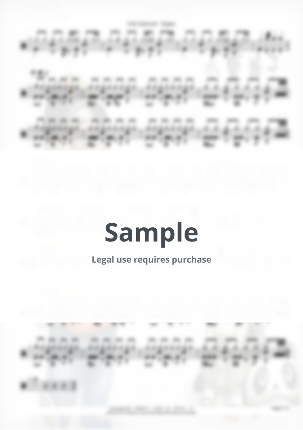 Erik Grönwall - Higher (《Higher》) Sheet Music by 小董胖子