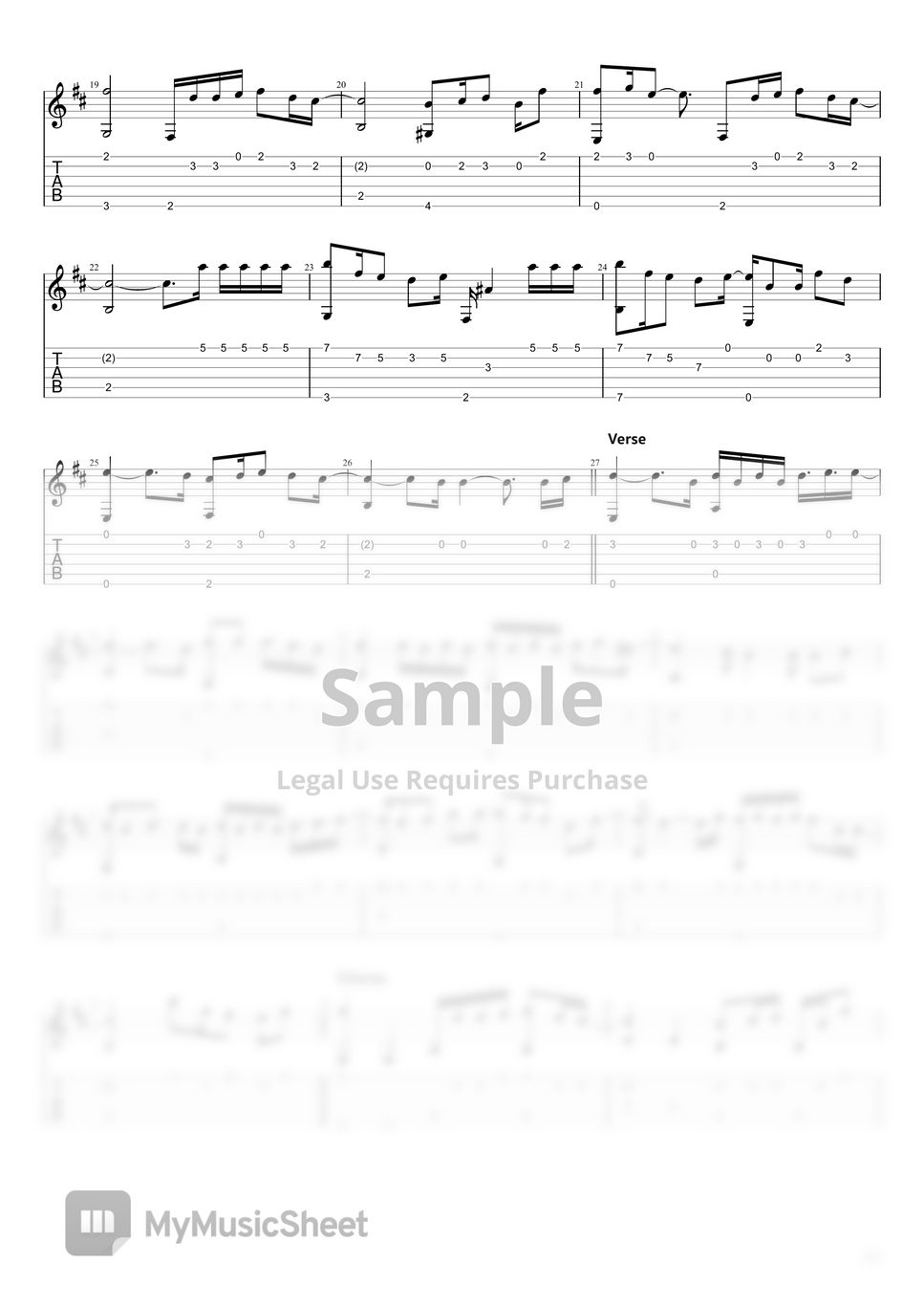 TWICE - Rewind (Easy, 2/10) TAB by NZJonosong
