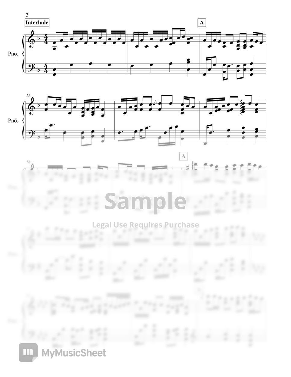 Jean Jacques Rousseau - Greenville(주먹 쥐고) 악보 by Keunyoung Song(송근영)