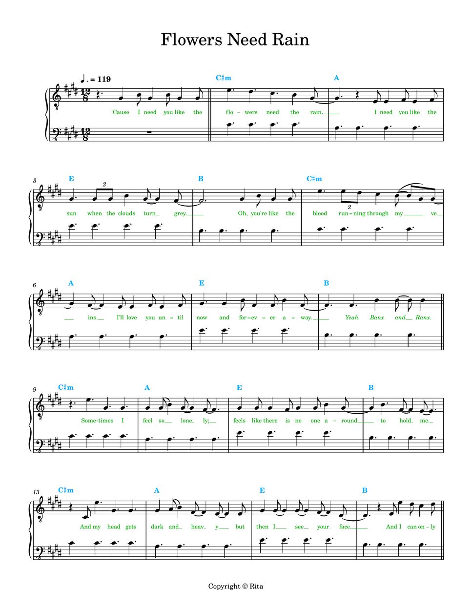 Preston Pablo - Flowers Need Rain featuring Banx & Ranx (With lyrics ...