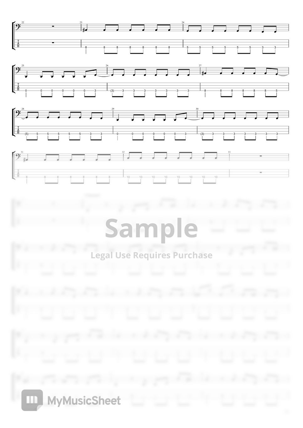 10-FEET - 第ゼロ感 (映画『THE FIRST SLAM DUNK』エンディング主題歌) Sheets by キリギリス