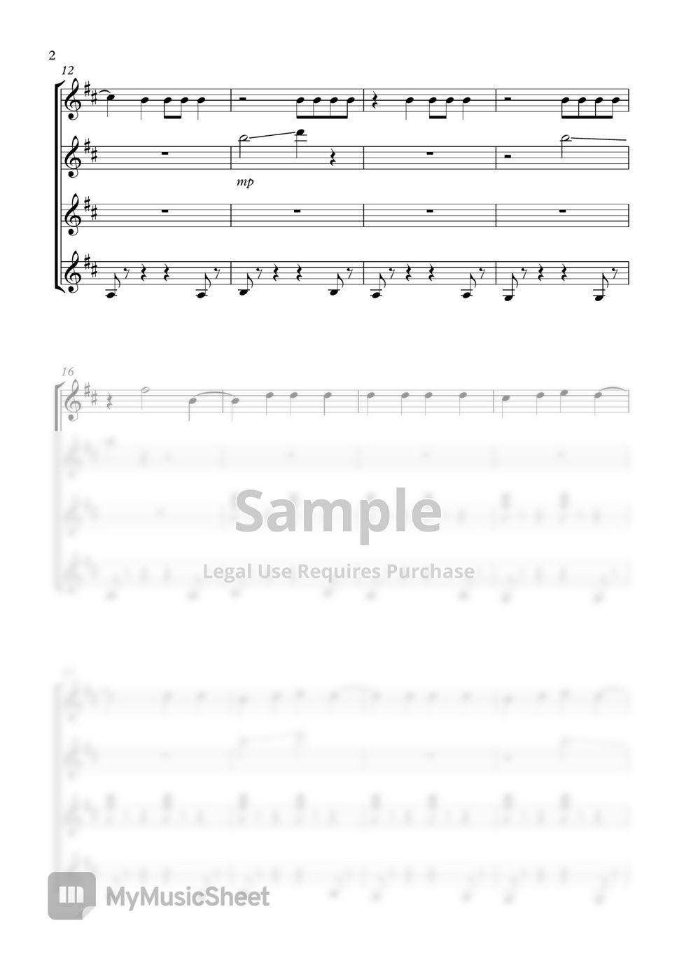 Good Charlotte - I Just Wanna Live Sheets by Martin Petulla