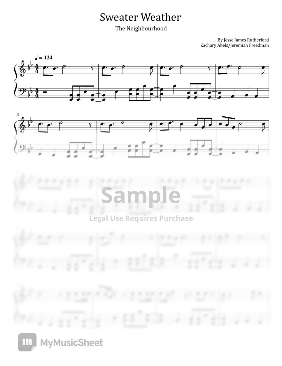 Jesse James Rutherford/Zachary Abels/Jeremiah Freedman - Sweater ...