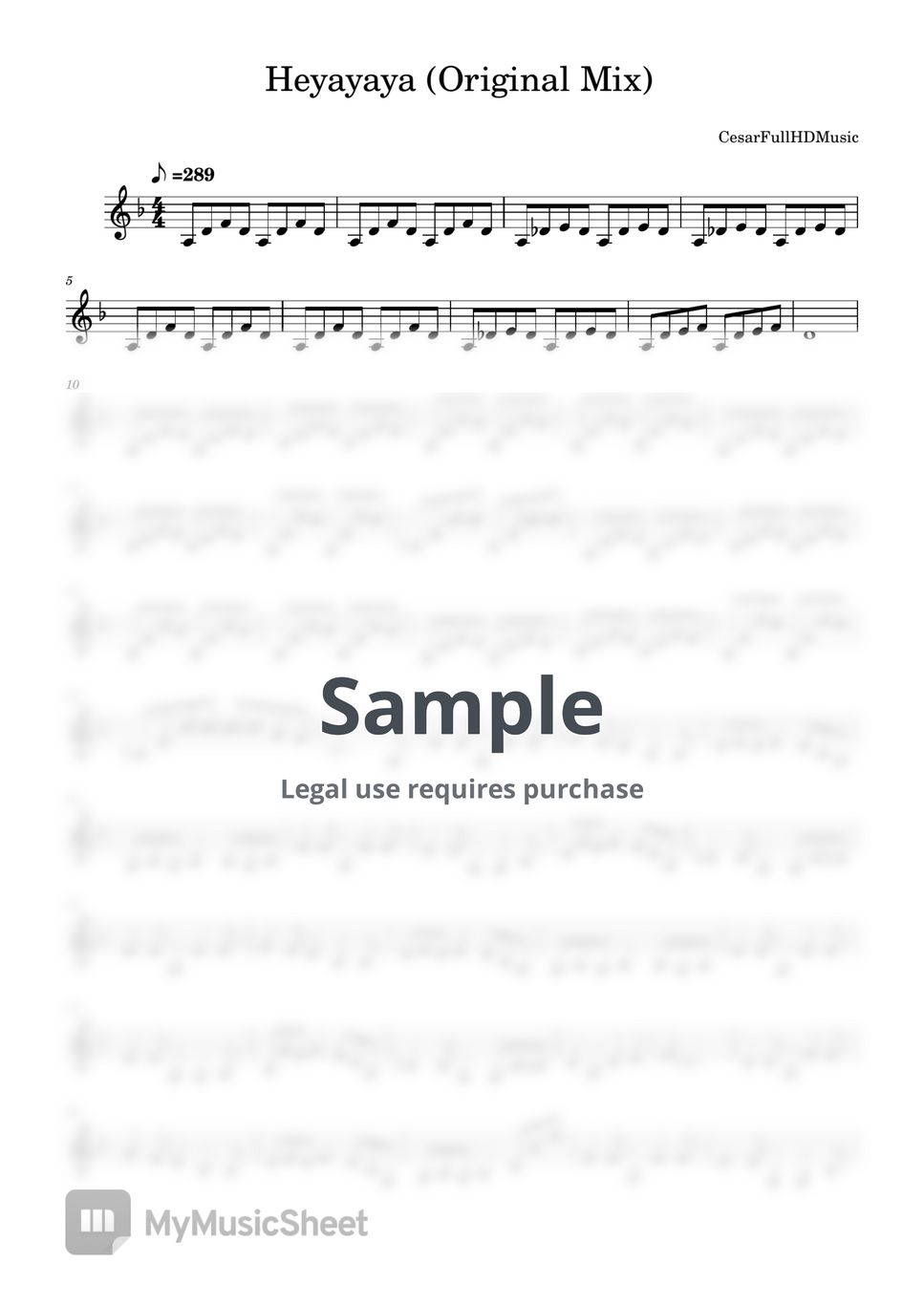 Xelerator - Heyayaya Sheets