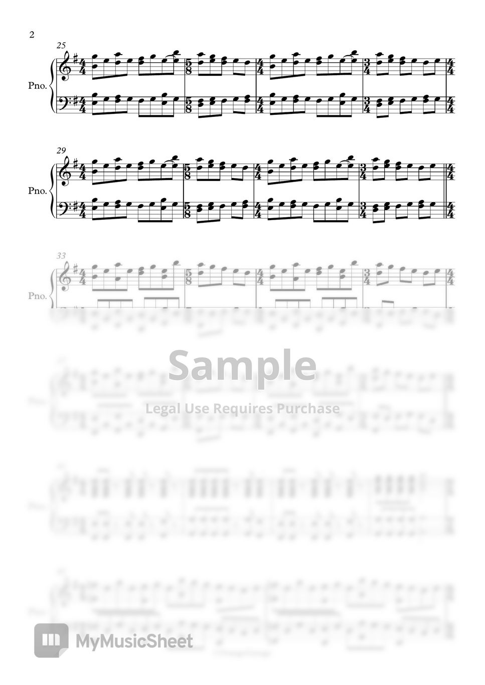 Death Note OST (TANIUCHI HIDEKI) - L's Theme 악보 by OrangeGarage