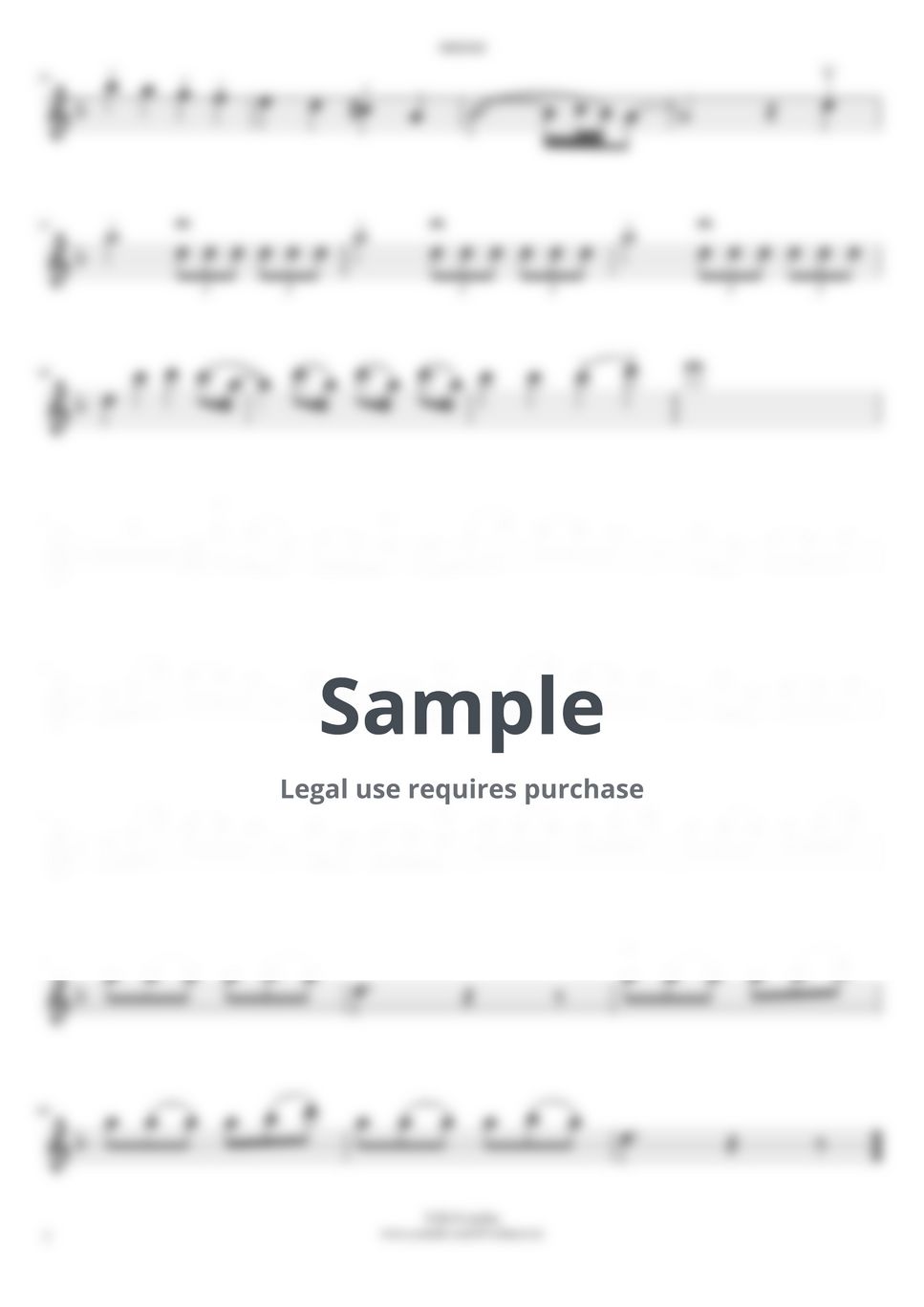 베이비몬스터 - SHEESH Sheet Music by 캣올린CatOlin