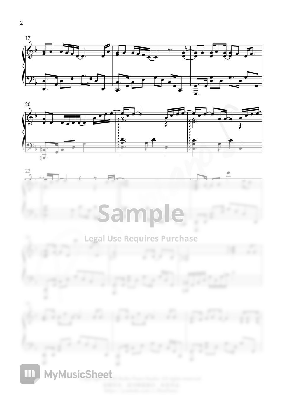 Cyberpunk Edgerunners ED - Let You Down Sheet Music by Ru's Piano