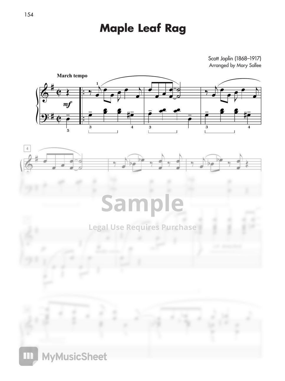Artist - Maple Leaf Rag.pdf 악보 by Artist