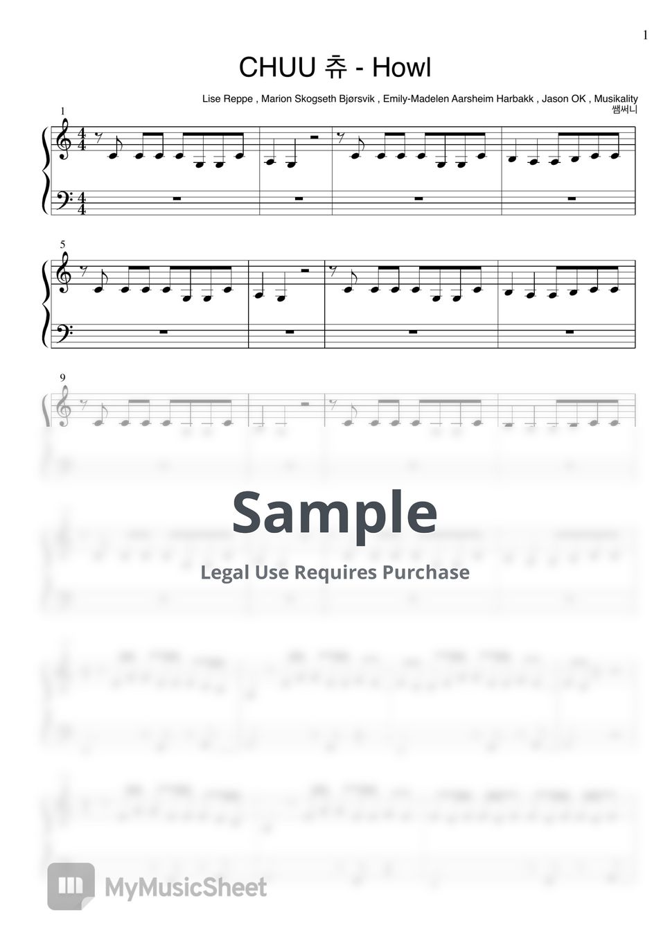 Chuu - Howl Sheets by Samsunny