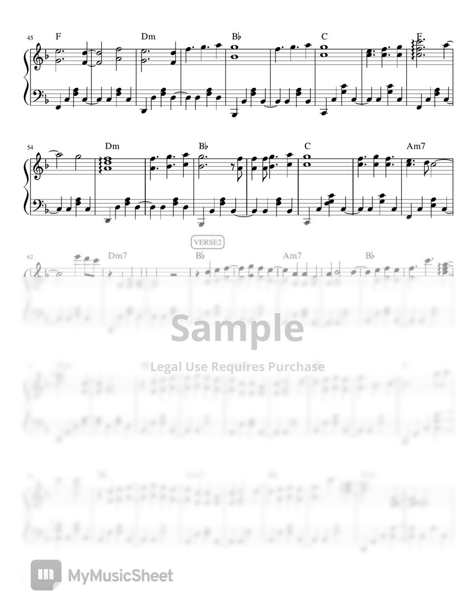 Join the Club - Nobela (piano sheet music) Sheet Music by Mel's Music ...