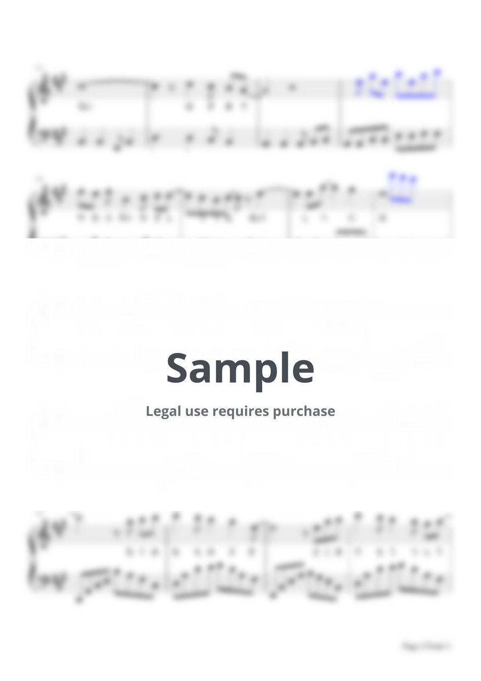 Ray - Lull ~Soshite Bokura wa (Nagi-Asu: A Lull in the Sea OP) Sheets by dogemusic