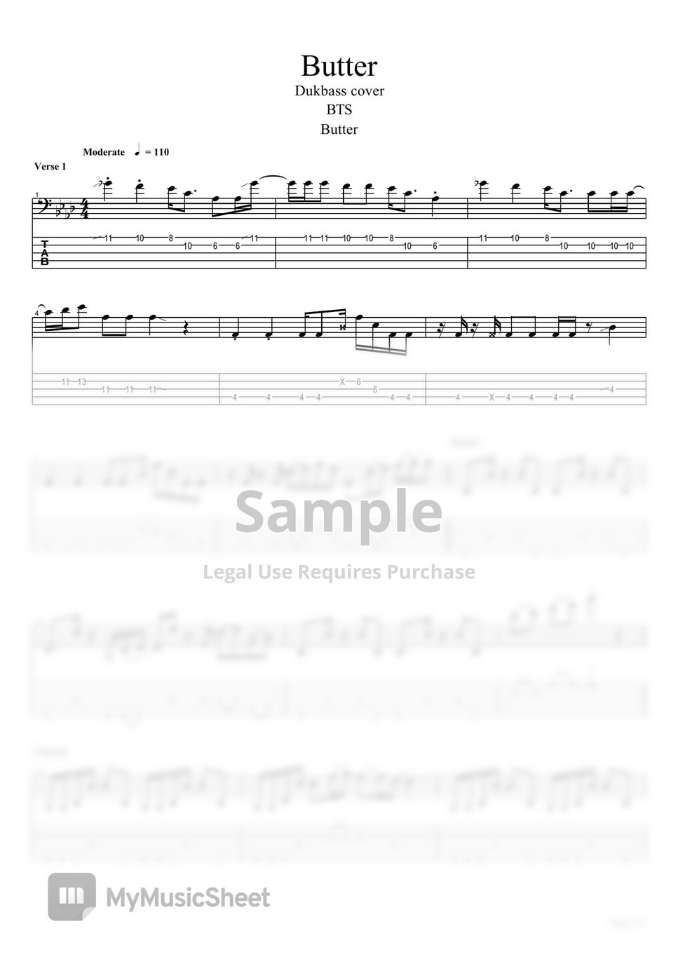 BTS - Butter (cover) Sheets by Dukbass