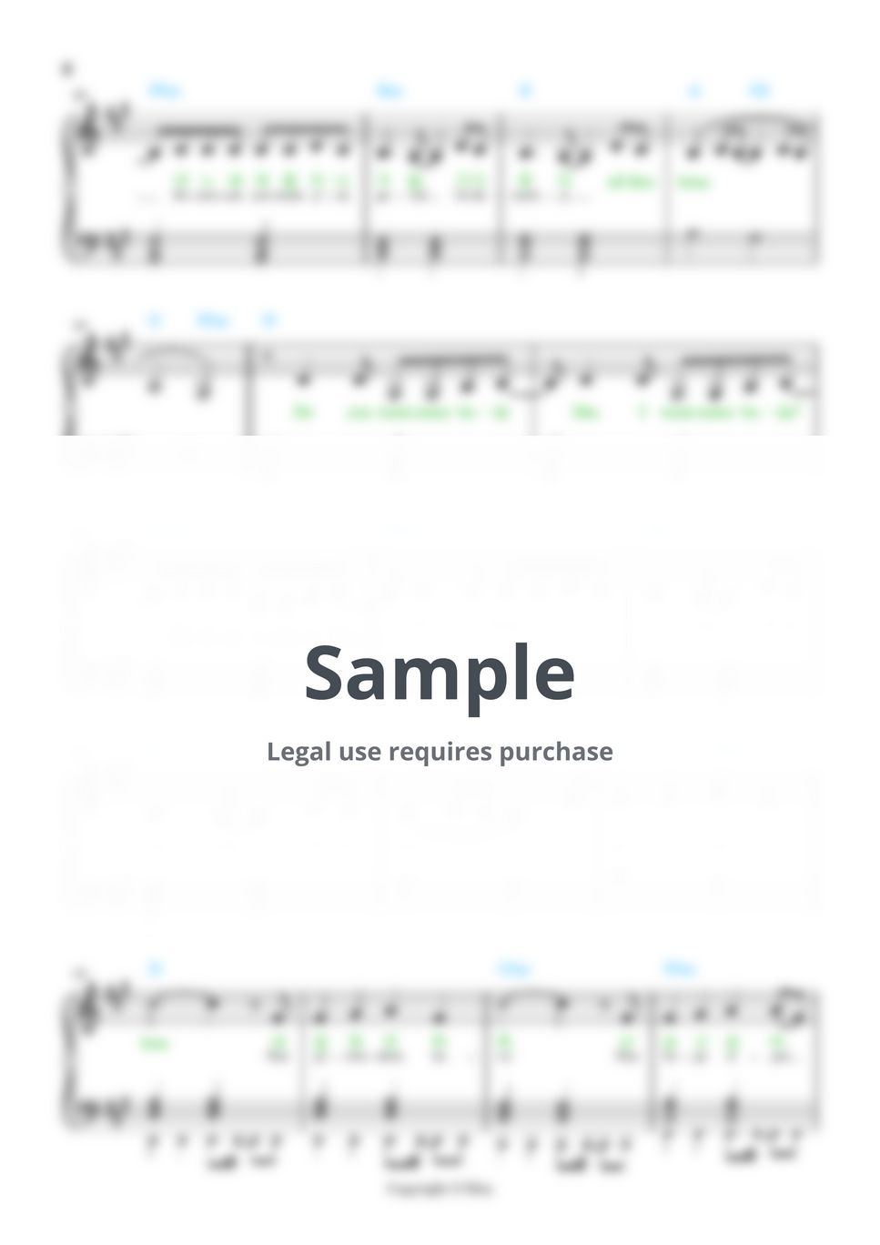 NewJeans - Ditto (With lyrics) 악보 by Rita B