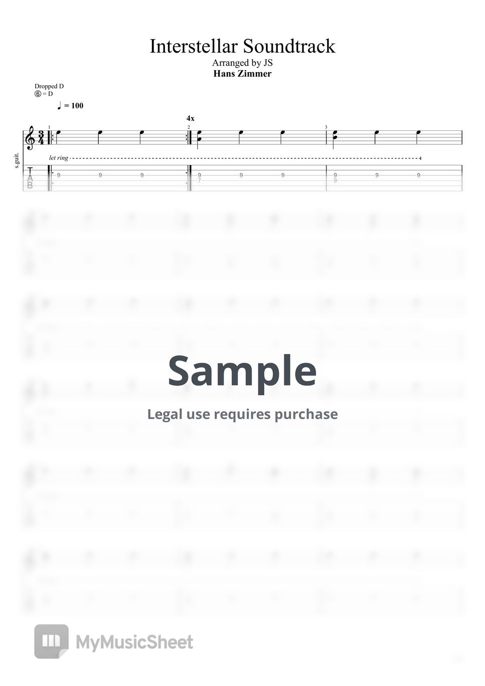 Hans Zimmer - interstellar Sheets by JS-WAVE