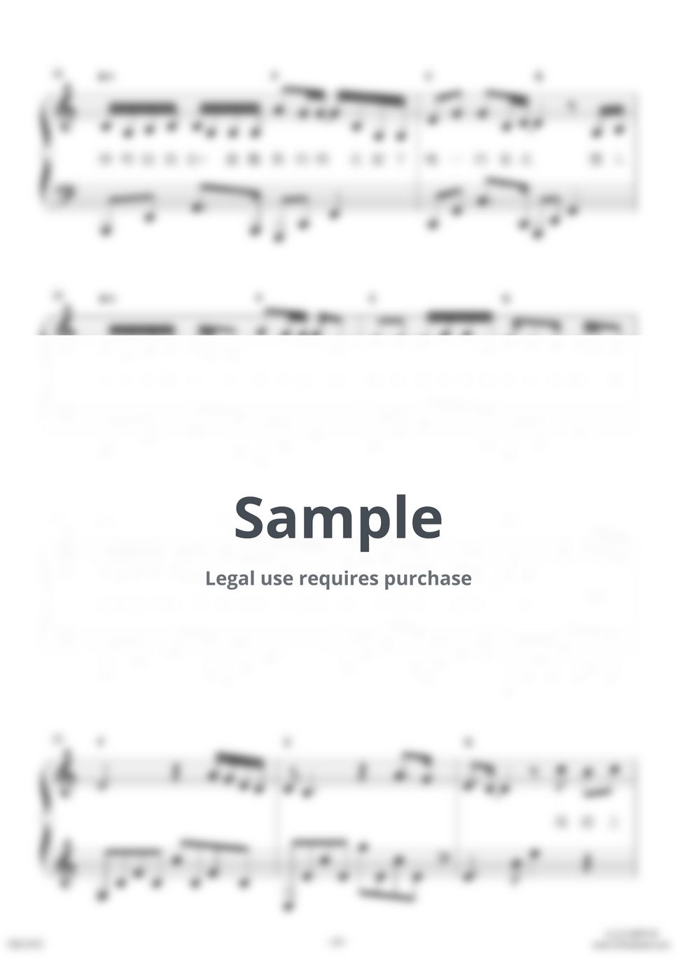 Zyboy忠宇 - Zyboy忠宇 - 墮(鋼琴獨奏譜附歌詞,和弦 原調彈奏版-內含G及C大調兩種版本) Sheet Music by pichia