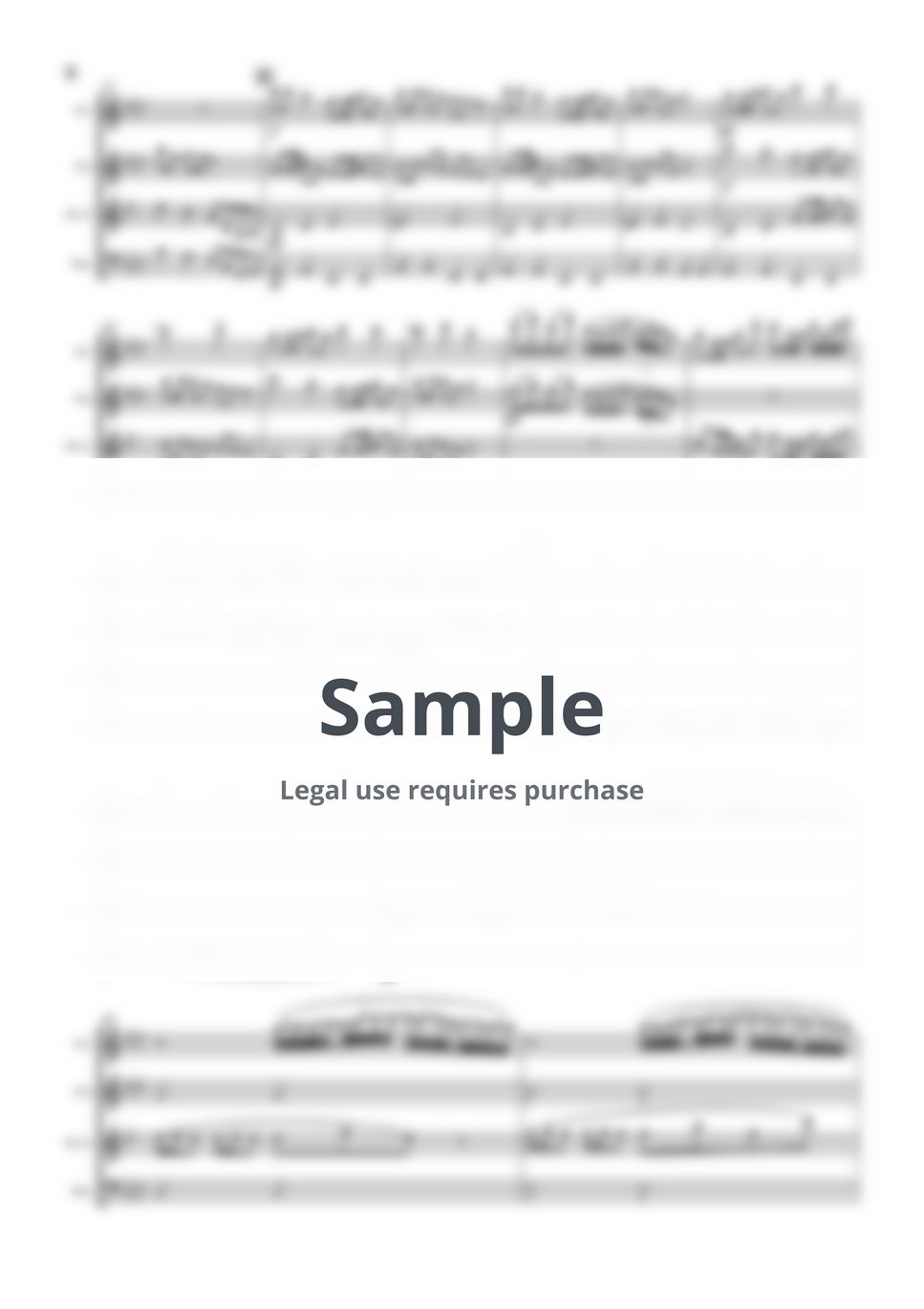 三木 たかし - Anpanman no March〔2Fl・Cl・Fg〕 악보 by Itachi’s Sheet Music Shop