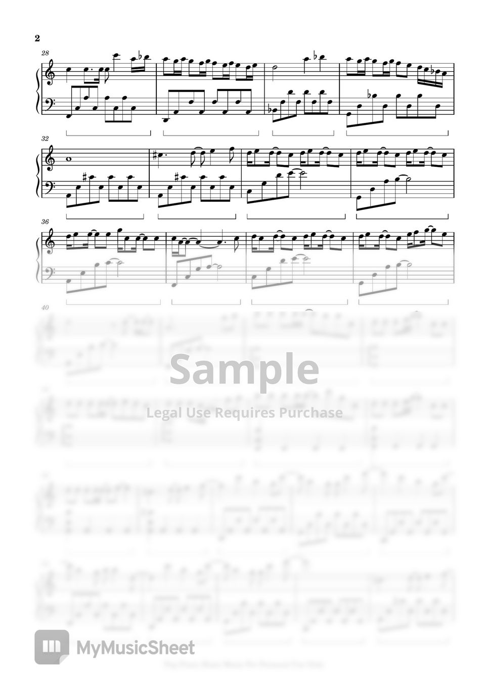 IVE (아이브) - After LIKE Sheets by Pop Piano