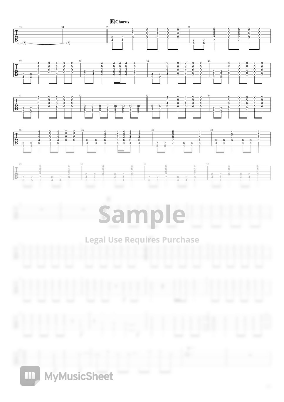 米津玄師 - Kick Back Sheet Music by israfilho