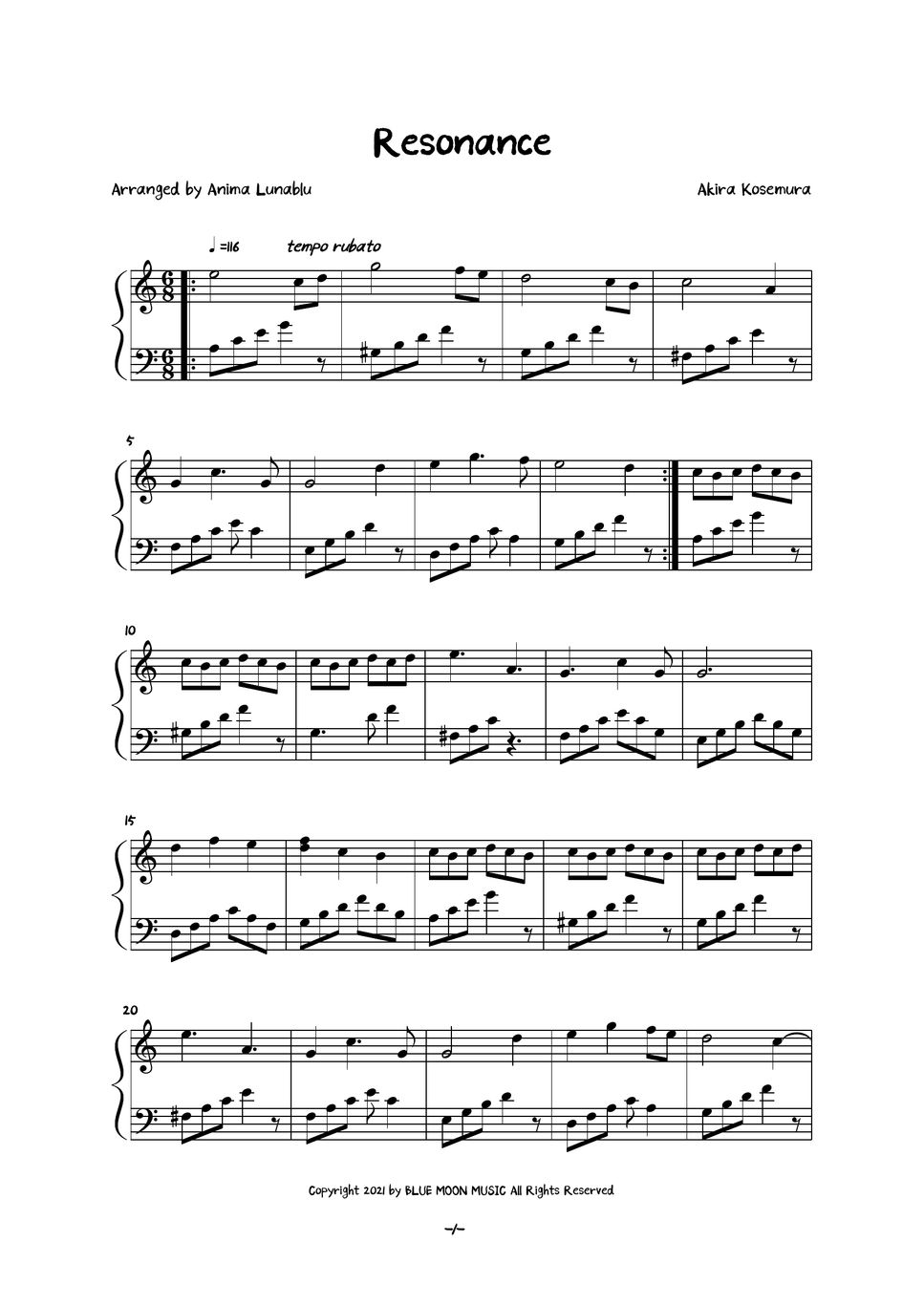 Akira Kosemura - Resonance Sheets by 청월령