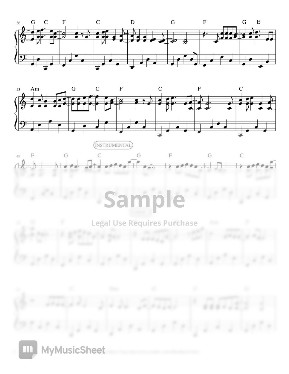 Ariel Rivera - Sana Ngayong Pasko (piano sheet music) แผ่น by Mel's Music Corner