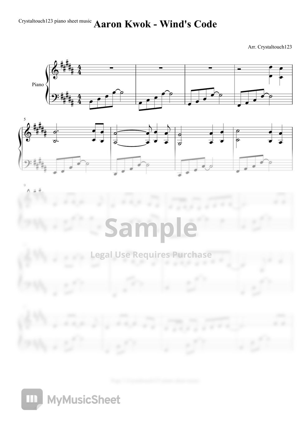 郭富城 Aaron Kwok - 郭富城 聽風的歌 Listen to the Wind's Song Aaron Kwok piano ...