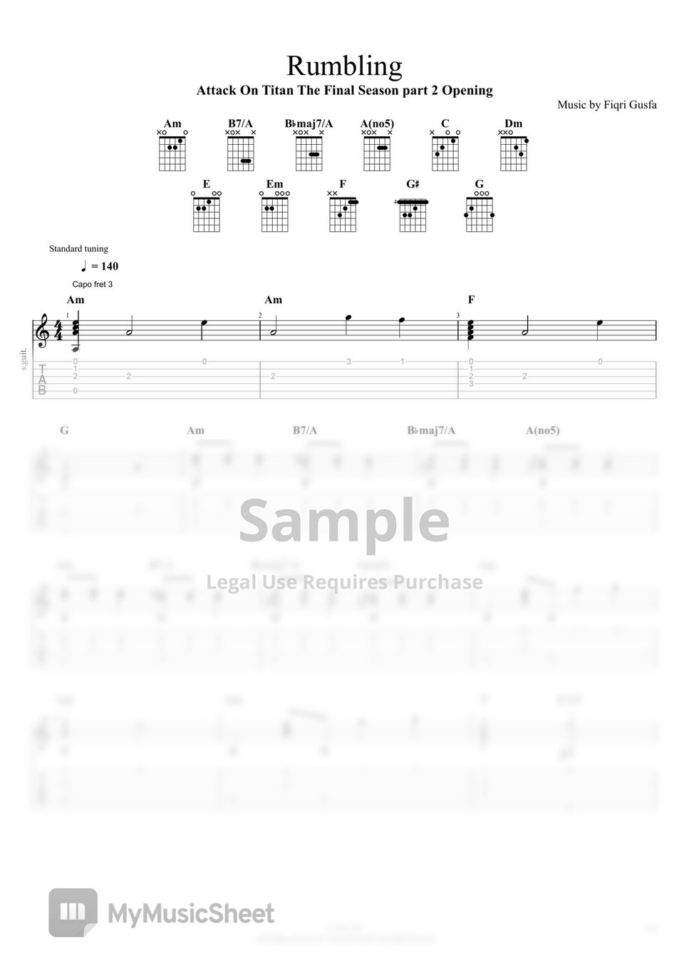 Attack On Titan The Final Season part 2 Opening - The Rumbling Tab ...