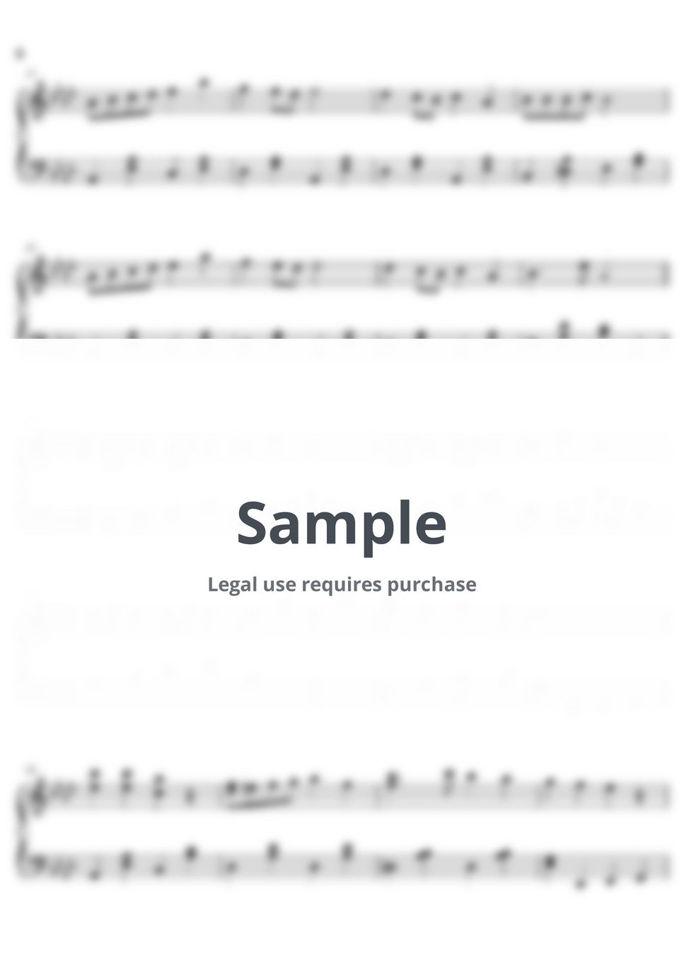 ドリーミング - Anpanman's March (Sheet Music, MIDI,) 曲谱 by sayu