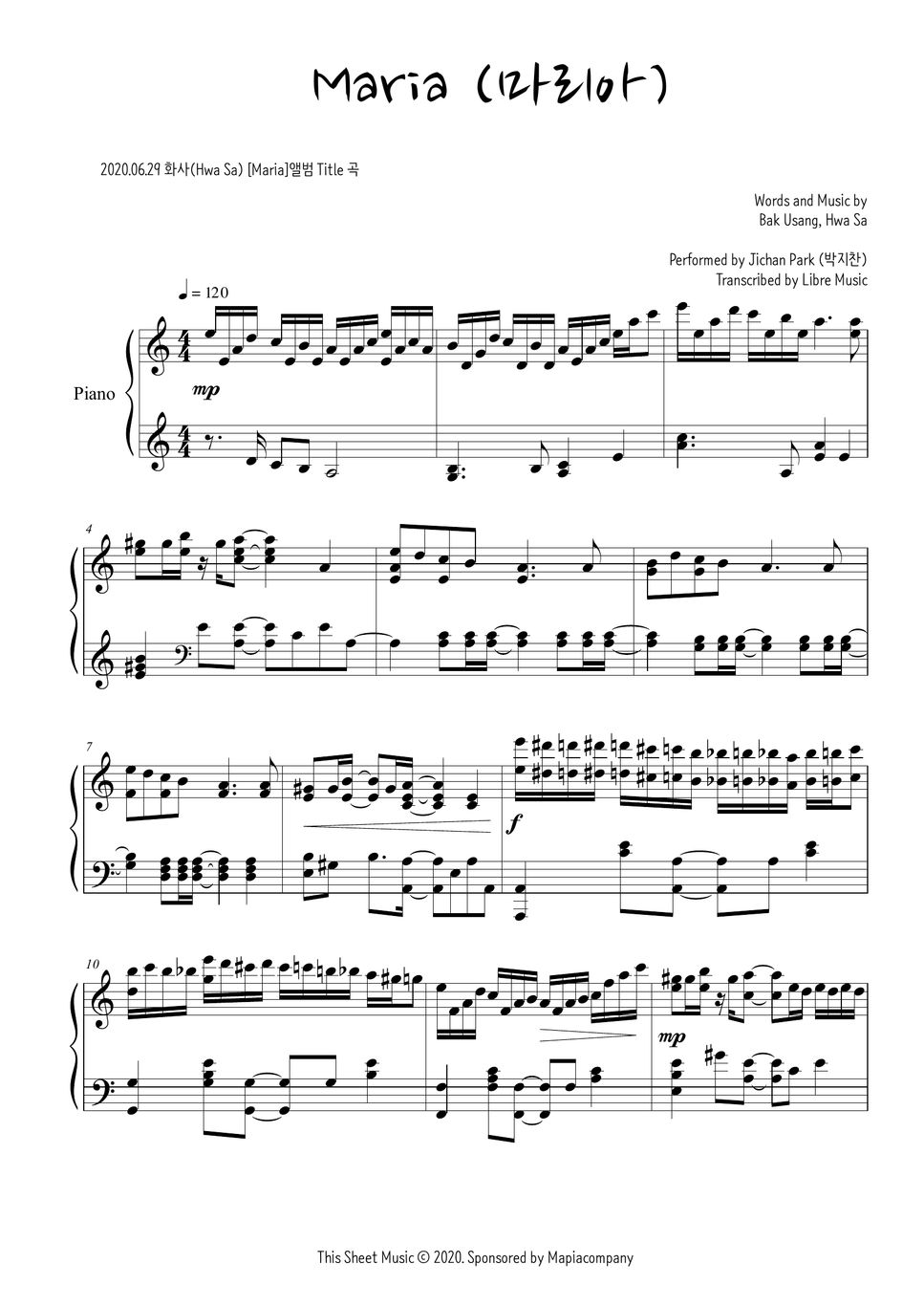 HwaSa - Maria Sheets by JichanPark