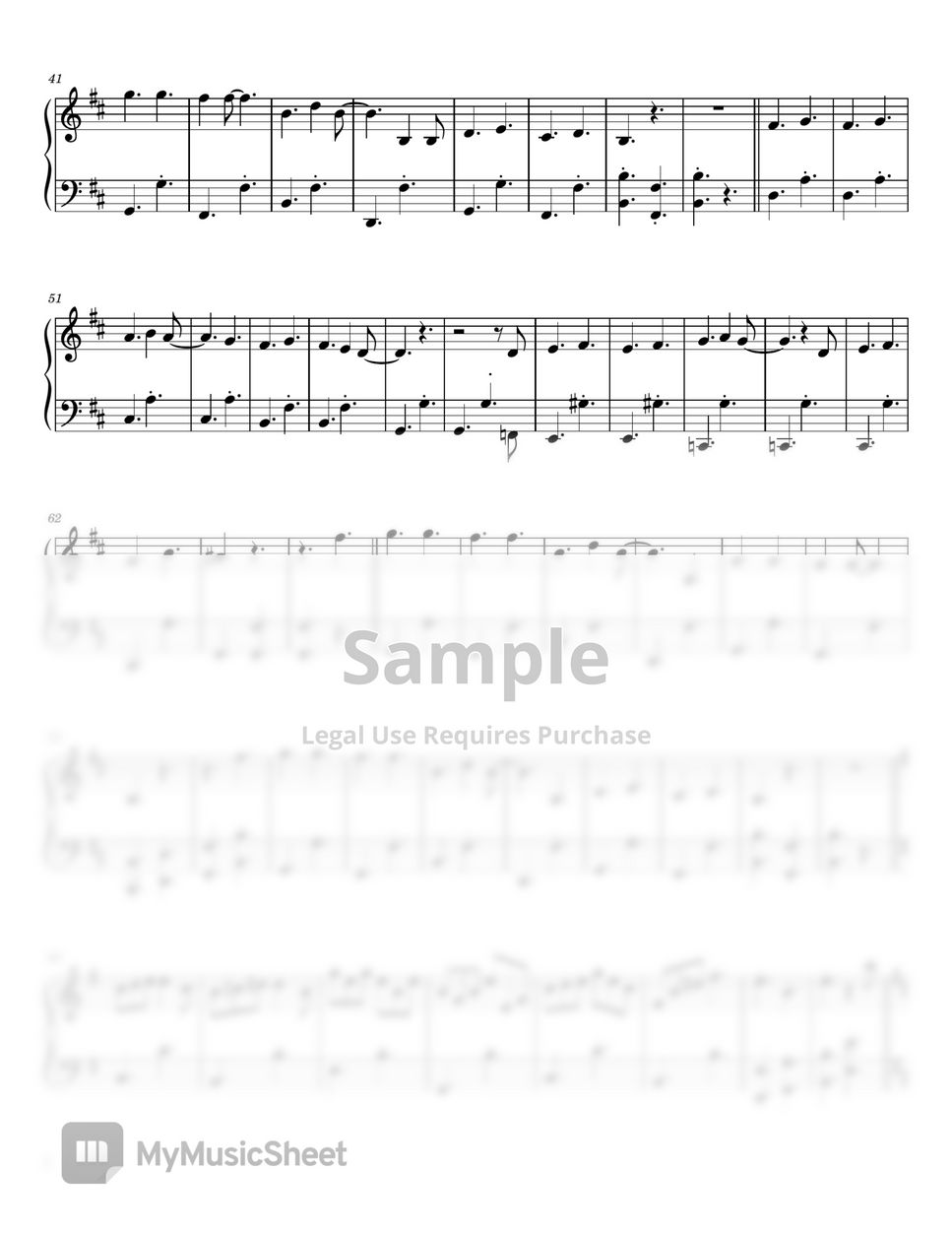 Andrew Gold - Spooky Scary Skeletons Sheets by Anime Piano Tutorials