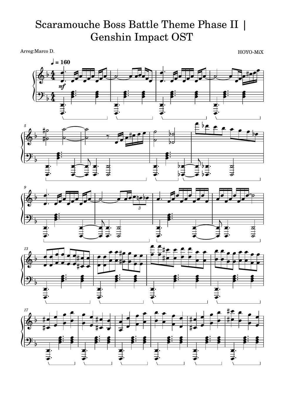 HOYO-MiX - Scaramouche Boss Battle Theme Phase II Hoja by Marco D.